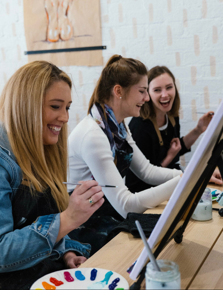 Adult Art Lessons – The Sip Studio